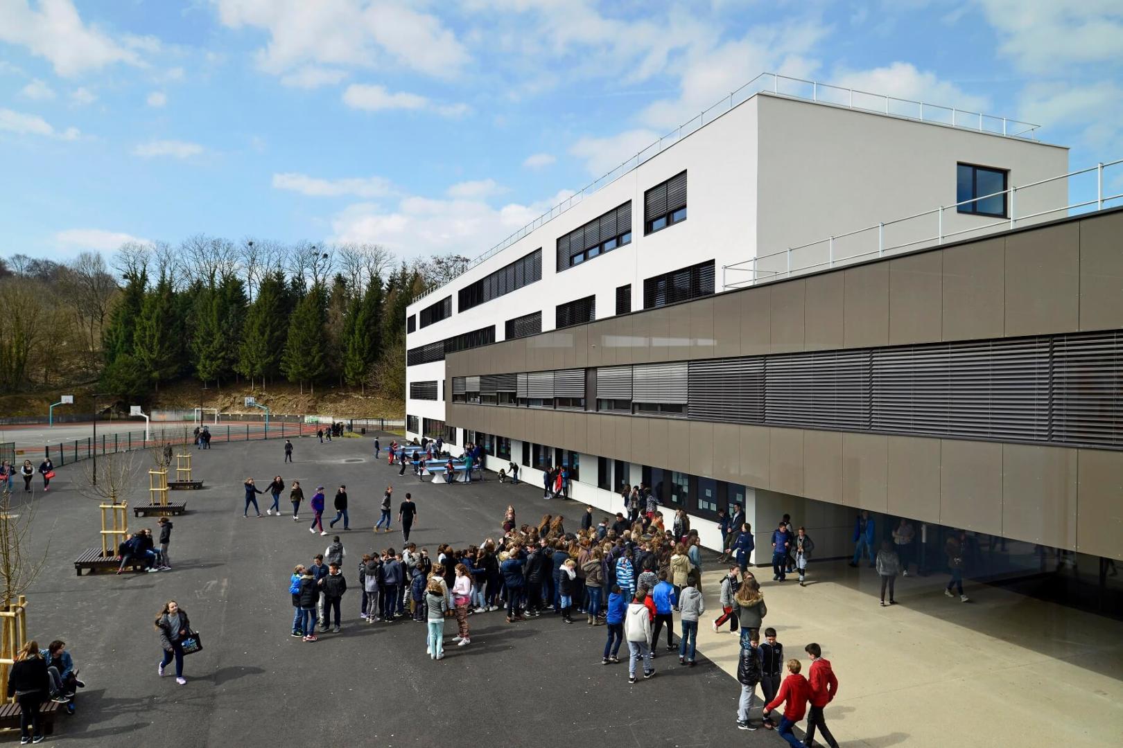 Restructuration et extension collège, Doubs | AEA Architectes