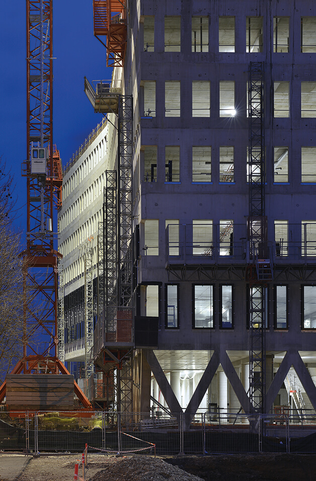 Architecture quartier d'affaires, Strasbourg | AEA Architectes