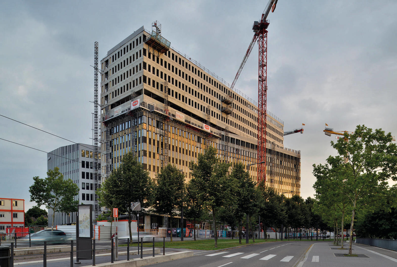 Architecture quartier d'affaires, Strasbourg | AEA Architectes